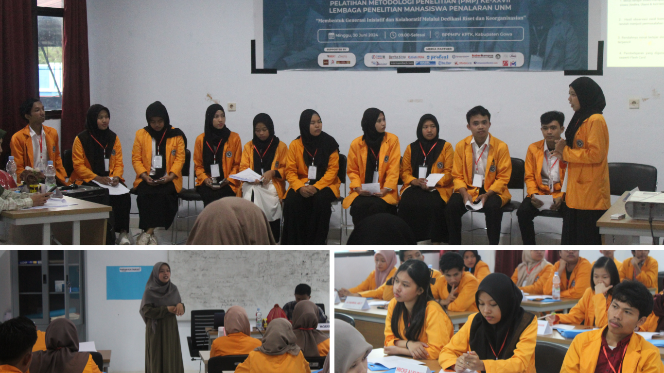 LPM Penalaran Menyelenggarakan Pelatihan Metodologi Penelitian (PMP ...